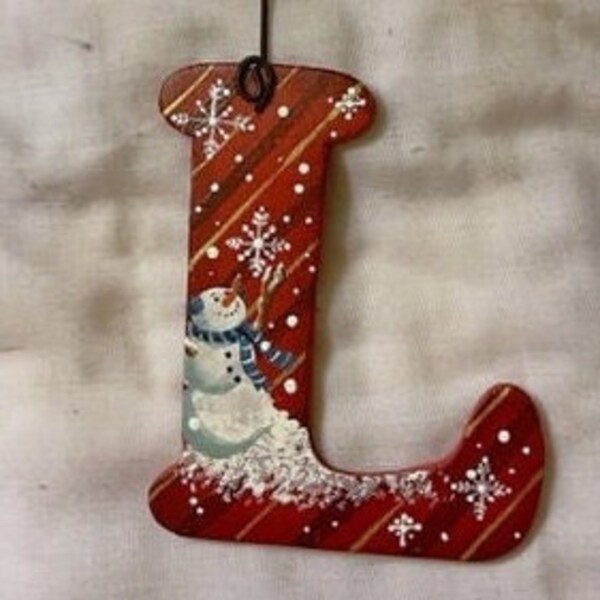 Painted Initials - Etsy