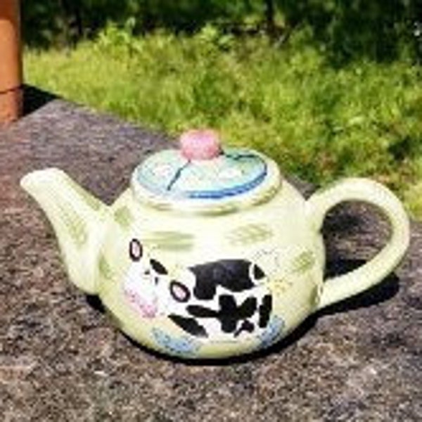 Cow Teapot - Etsy