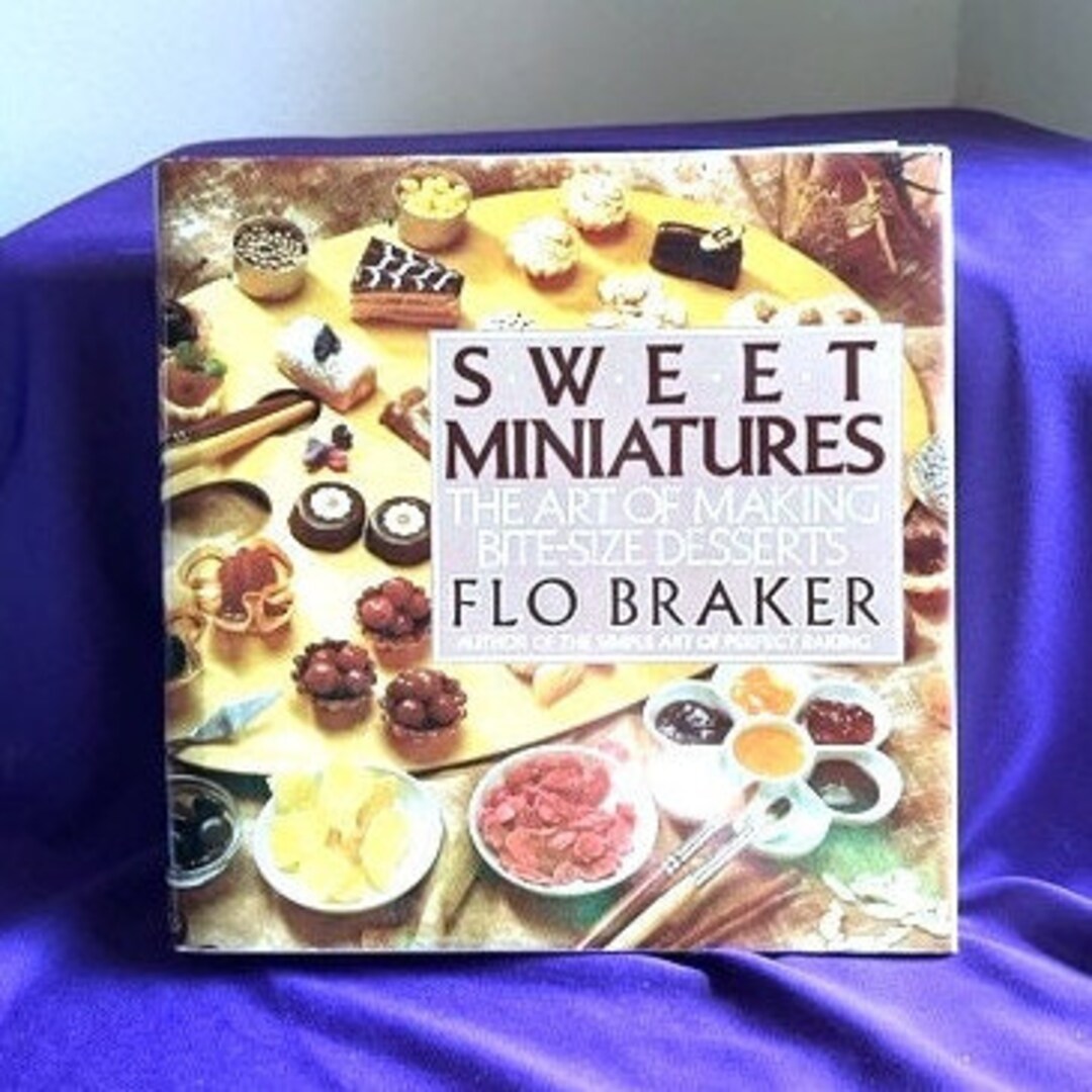 Cookbook: Sweet Miniaturesthe Art of Making Bite-size - Etsy