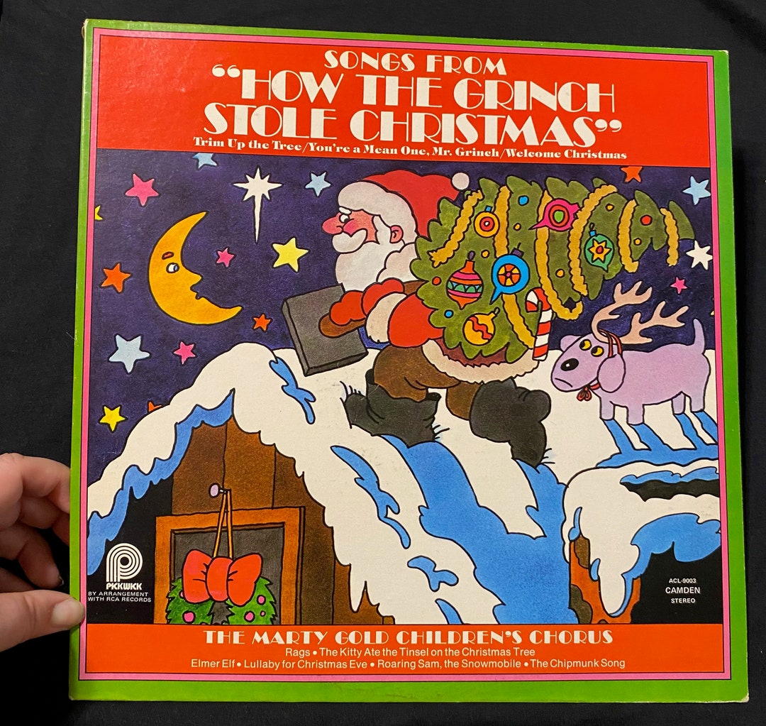 Vinyl Record: Songs From "how the Grinch Stole Christmas" -- 5152K - Etsy