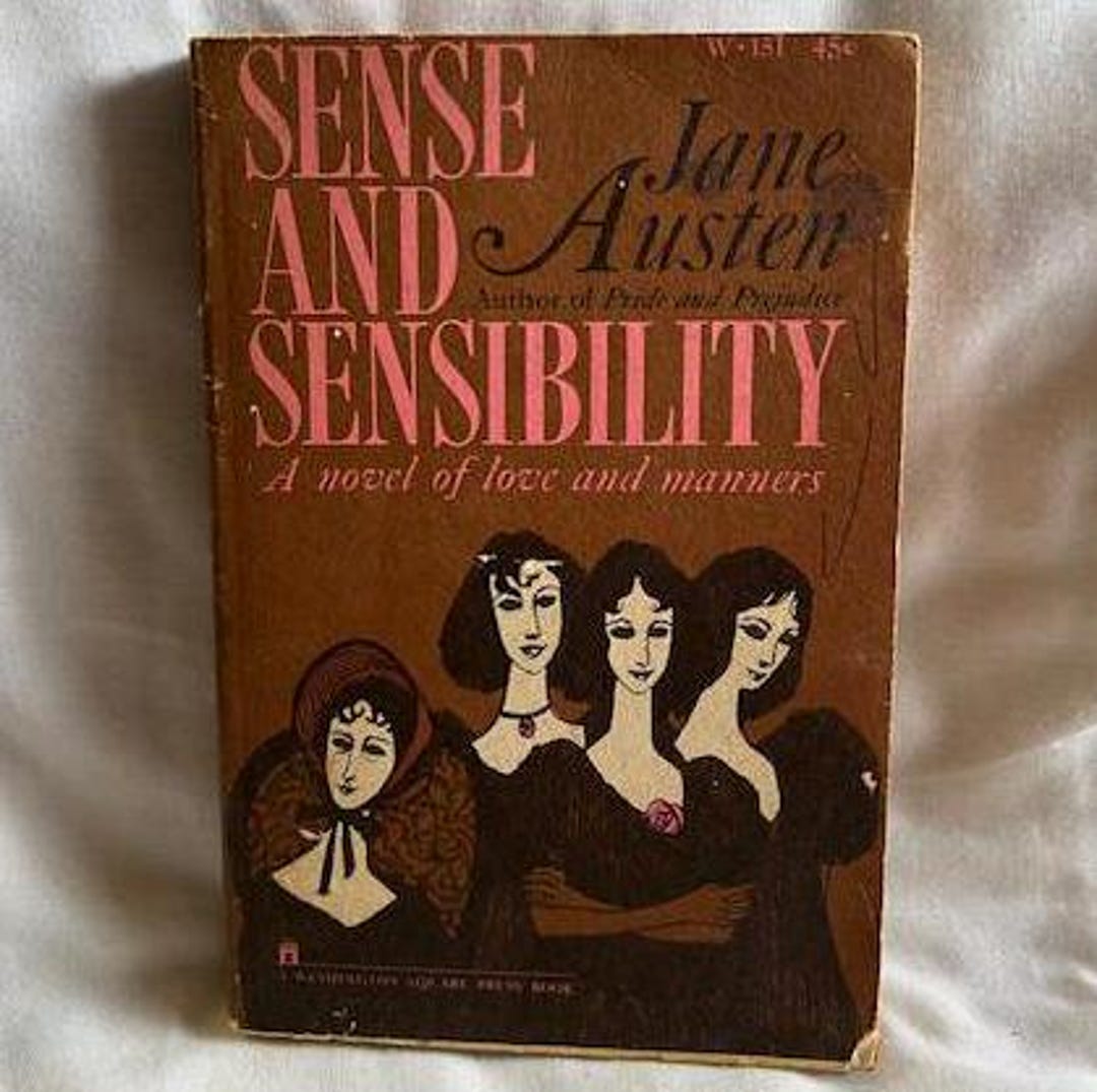 Fiction: Sense and Sensibility, by Jane Austen -- 9600-13 - Etsy