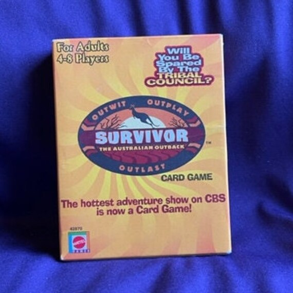 Survivor the Australian Outback Card Game 6448-GBD - Etsy