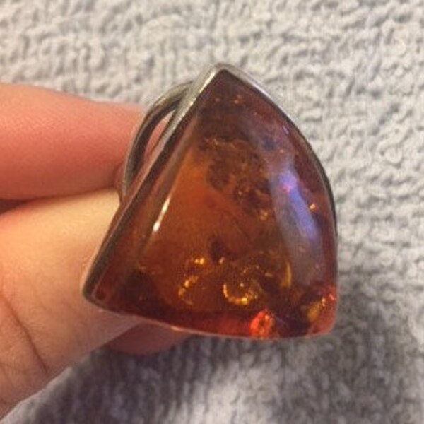 Amber Ring - Etsy