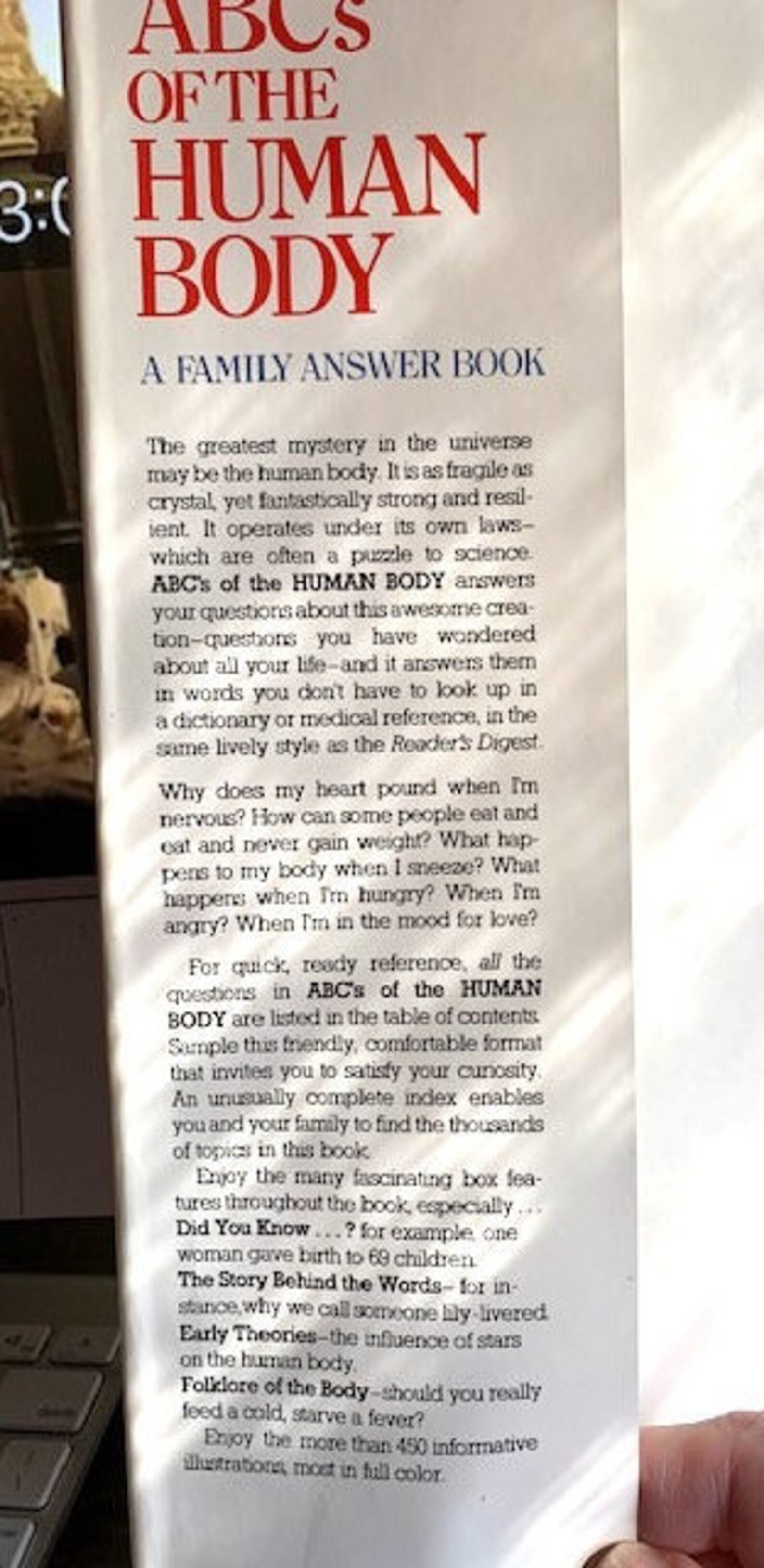 Science: Abc's of the Human Body by Reader's Digest | Etsy