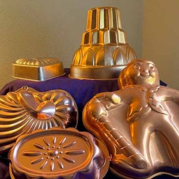 Vintage Copper Mold - Etsy