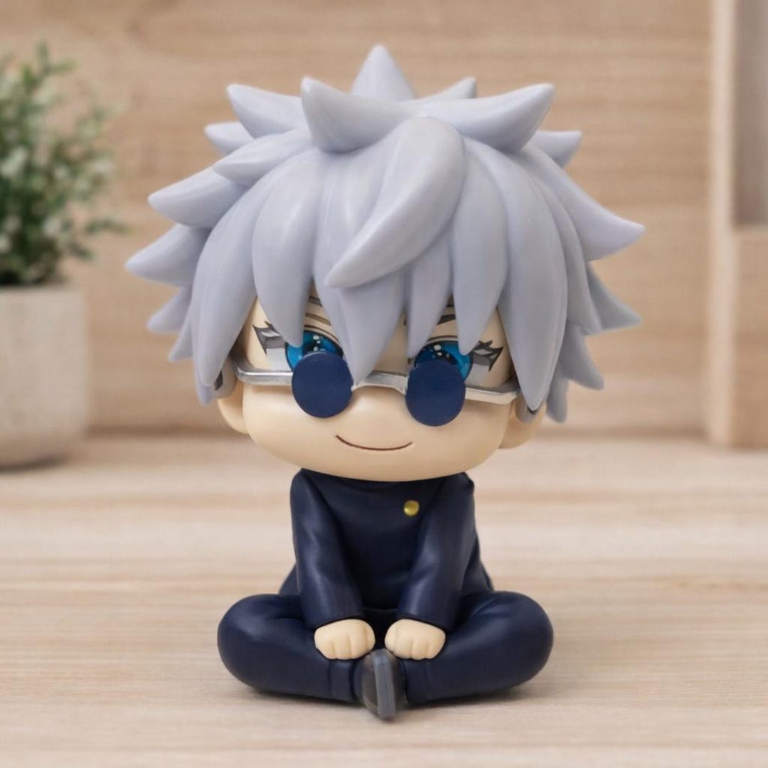 Gojo Satoru Chibi Figure – Jujutsu Kaisen – Anime Manga Figure – Otaku ...
