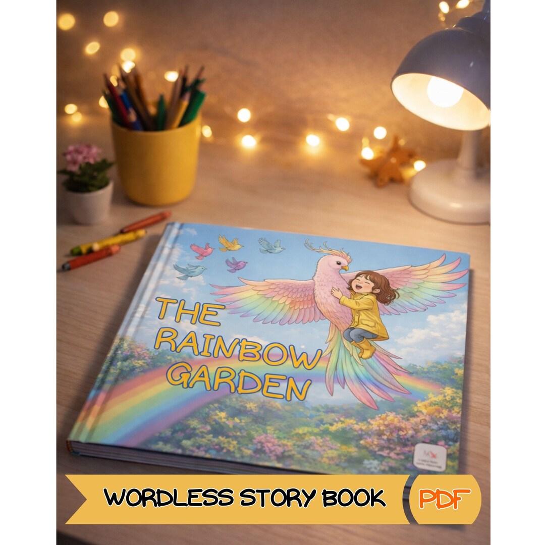 Rainbow - Wordless Story Book for Kids – Creative Activity for Children ...