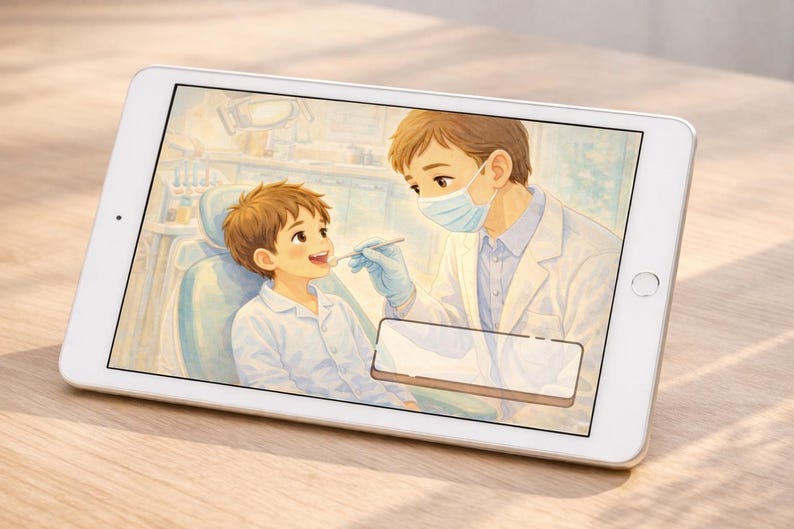 Healthy Teeth, Happy Smiles – Wordless Picture Book Printable, Silent ...