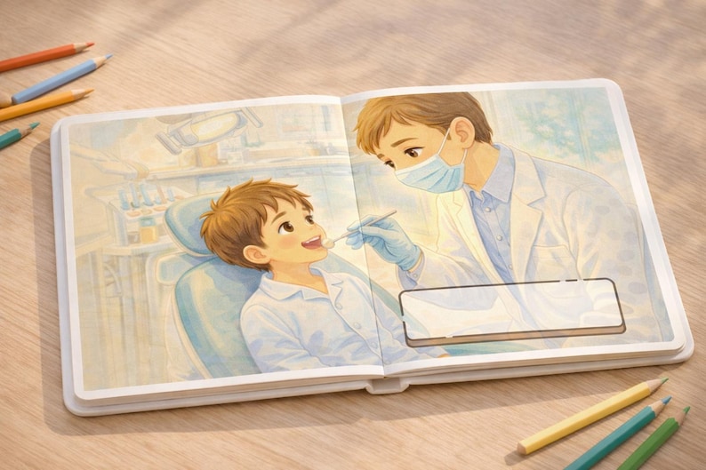 Healthy Teeth, Happy Smiles – Wordless Picture Book Printable, Silent ...