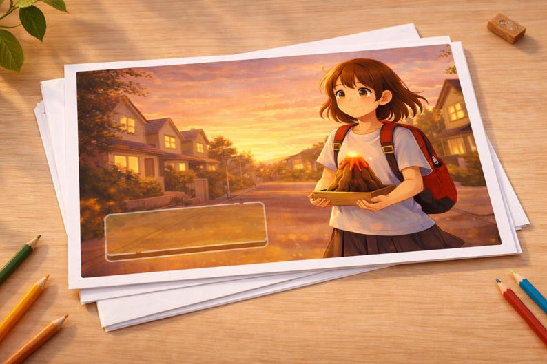 The Magic Homework – Wordless Picture Book Printable, Silent Story for ...