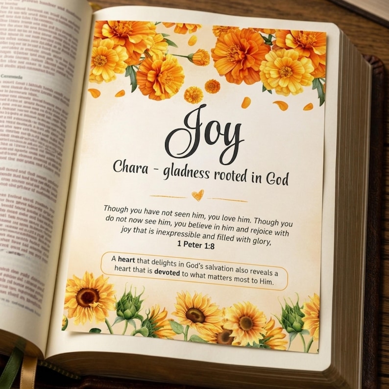 Fruits of the Spirit Bible Inserts | Floral Watercolor Journaling ...