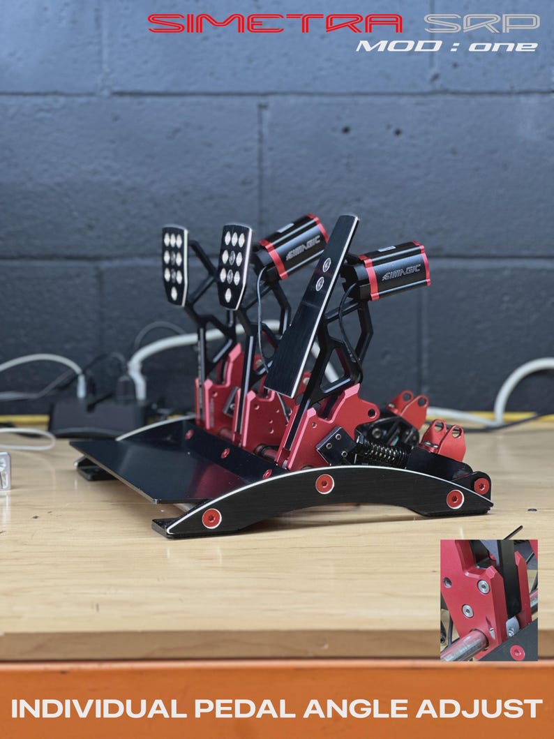 Simetra Srp's Mod:one for Fanatec Clubsport V3 Pedals |adjustable Sim ...