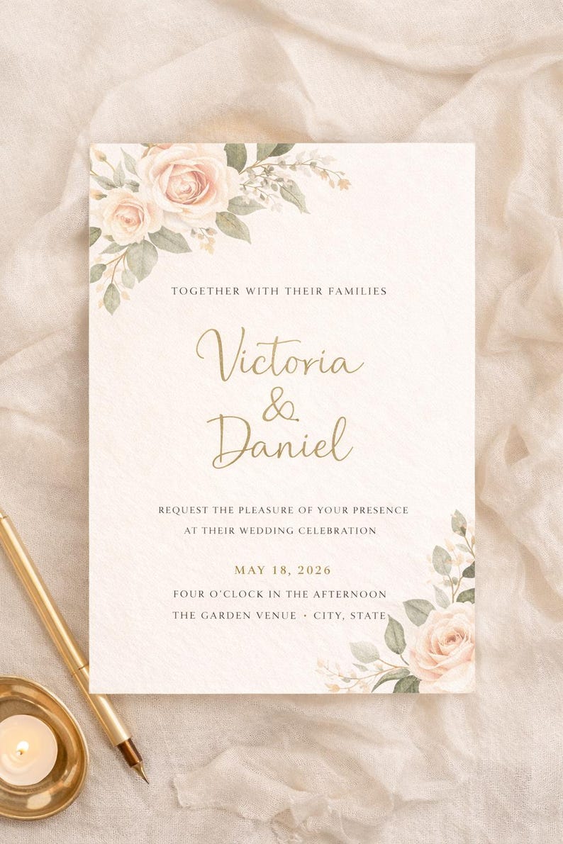 Editable Thank You Favor Tag Template, Minimal Wedding Label, Canva ...