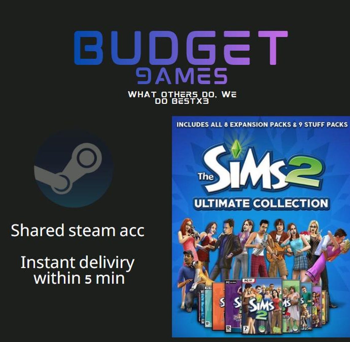 The Sims 2: Ultimate Collection - Steam Acc Available on Windows 7/10 ...