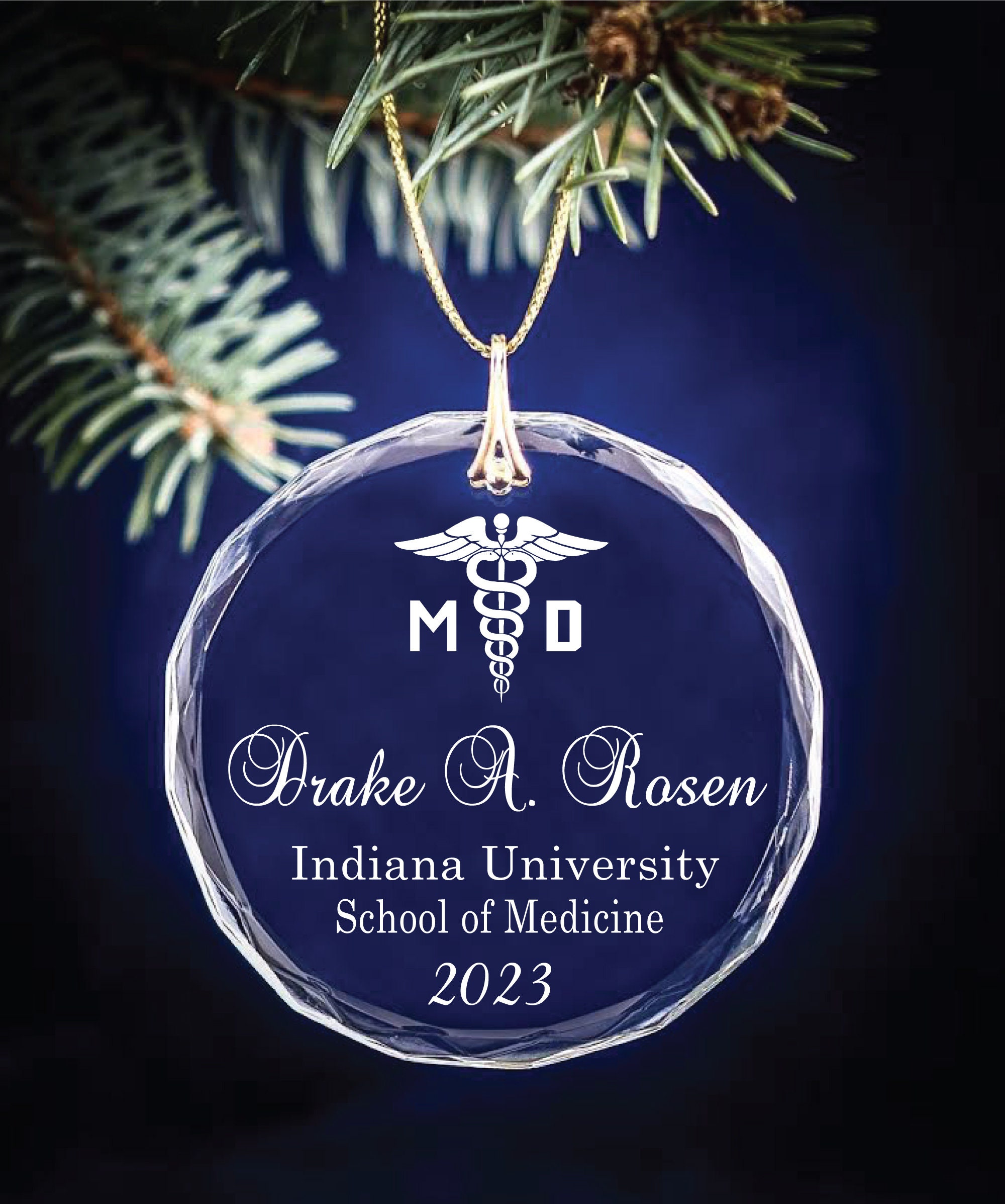 MD Graduation Date Doctor of Medicine Degree With Medical - Etsy