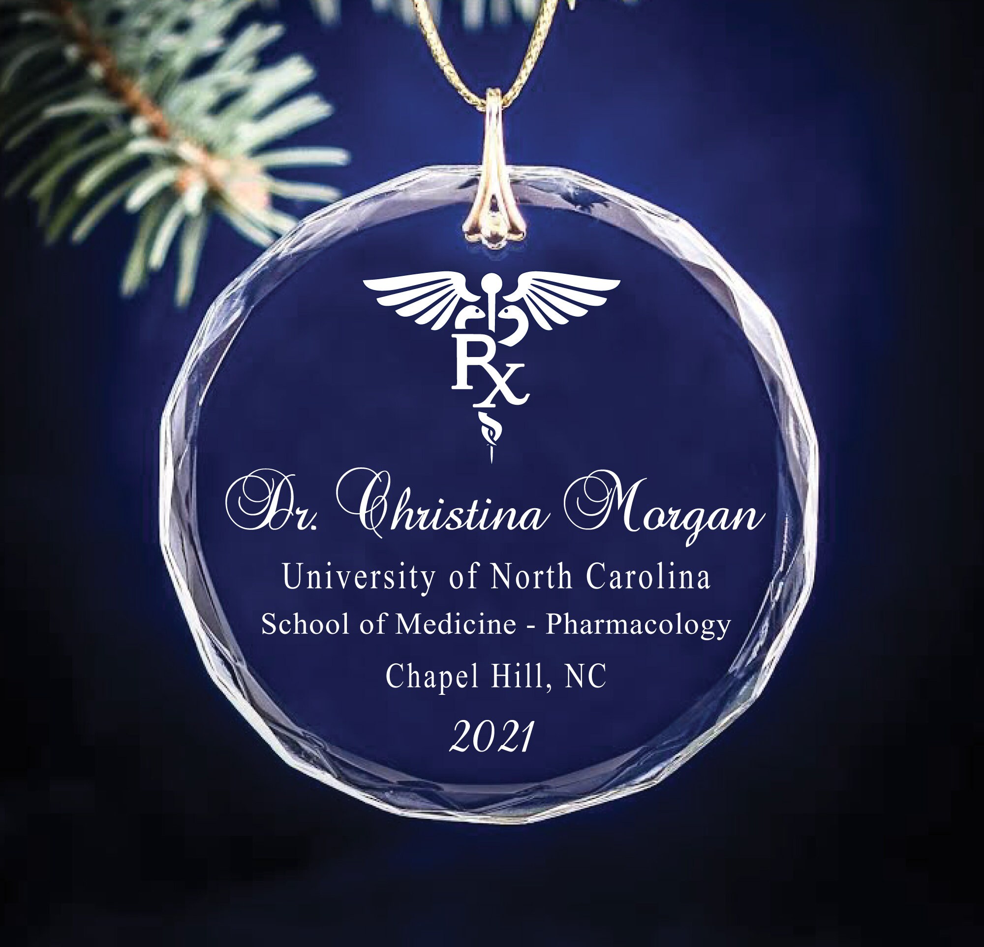 Rx Doctor of Pharmacy Pharm.d. Graduation Date Keepsake | Etsy