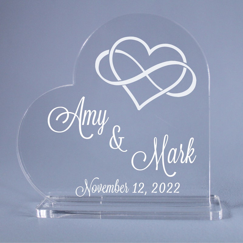 Infinity Cake Topper - Etsy