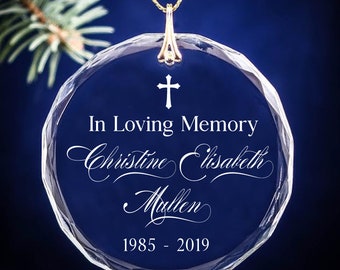 Cross in Loving Memory Full Color Diamond 008 Custom Vinyl - Etsy