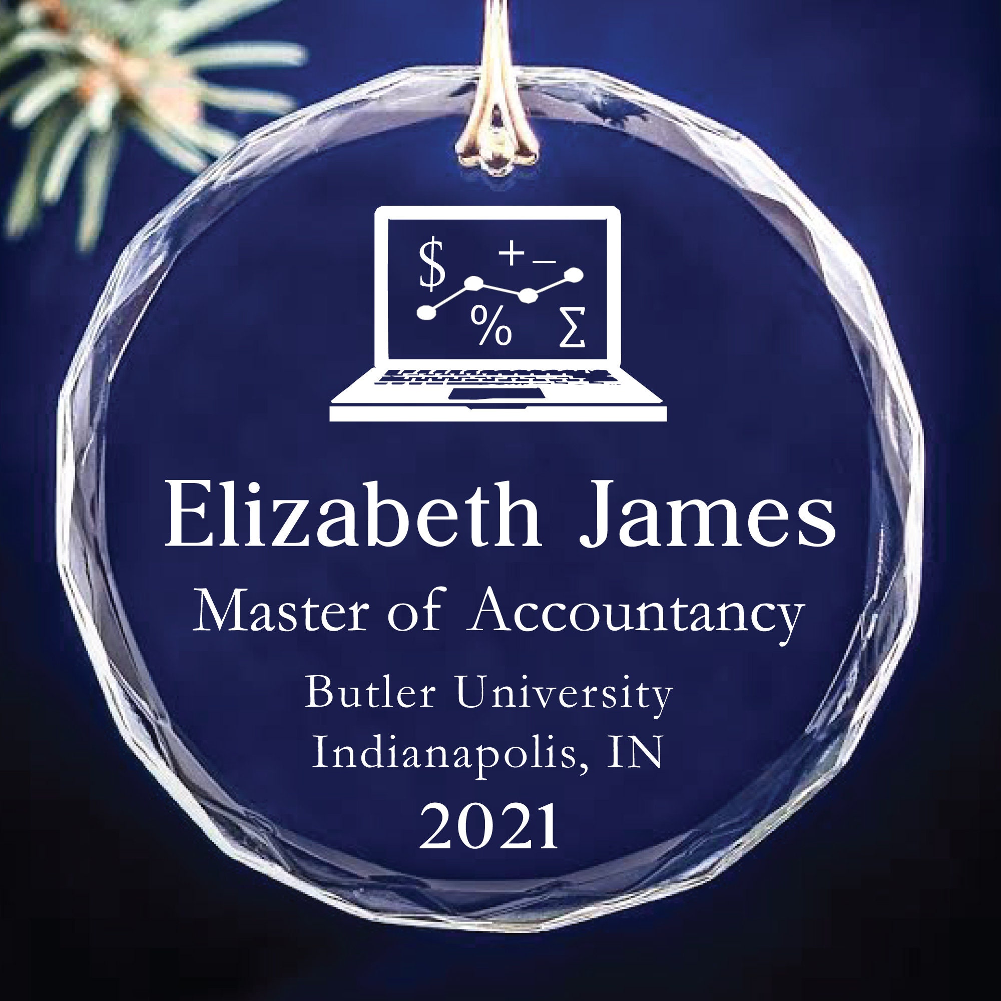 Accounting Degree Graduation A.S. B.S. CPA M.S.A. M.B.A. - Etsy