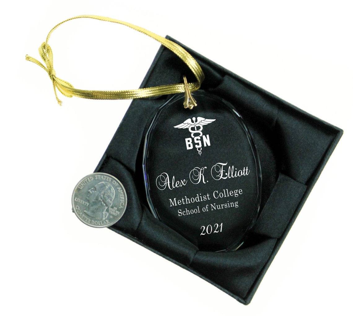BSN Bachelor of Science Nursing Degree Graduation Oval - Etsy