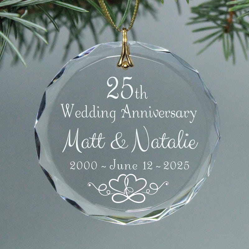 Silver Infinity Ornament - Etsy