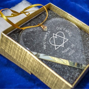 Adoption Triad Symbol "many Hearts One Family" With the Adoption Date ...