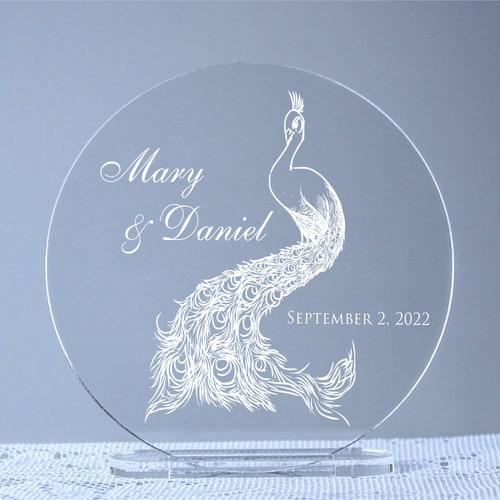 Peacock Wedding Cake Server and Knife Personalized Table - Etsy Peacock Wedding Cake Server and Knife Personalized Table - Etsy