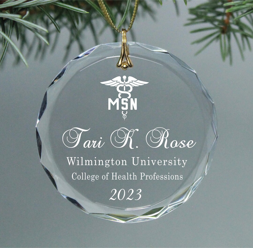 Master's Nursing Degree MSN Master of Science in Nursing Circle Glass ...
