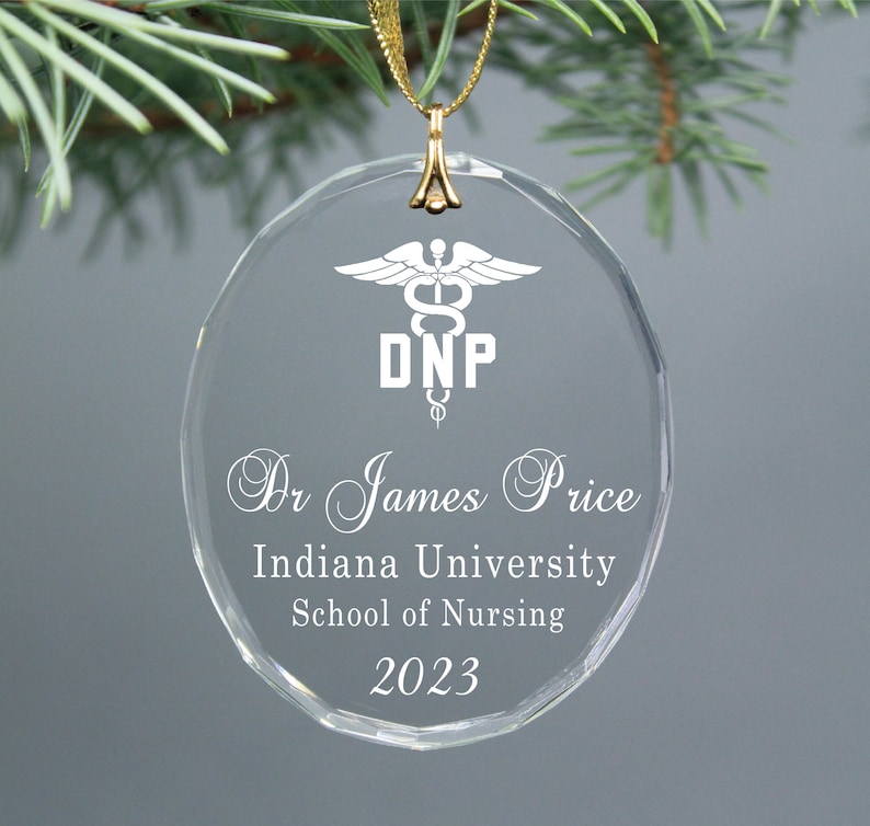 DNP Doctorate of Nursing Practice Degree Graduation Keepsake - Oval ...