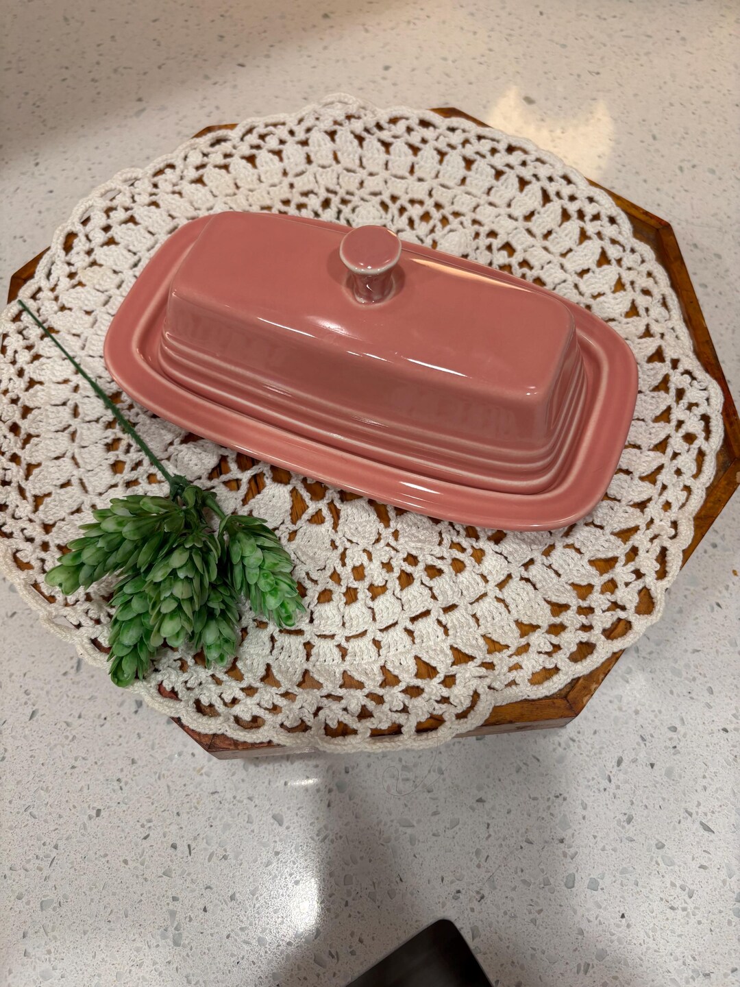 Fiesta Ware Pink 1/4 Lb Covered Butter Dish Pottery - Etsy