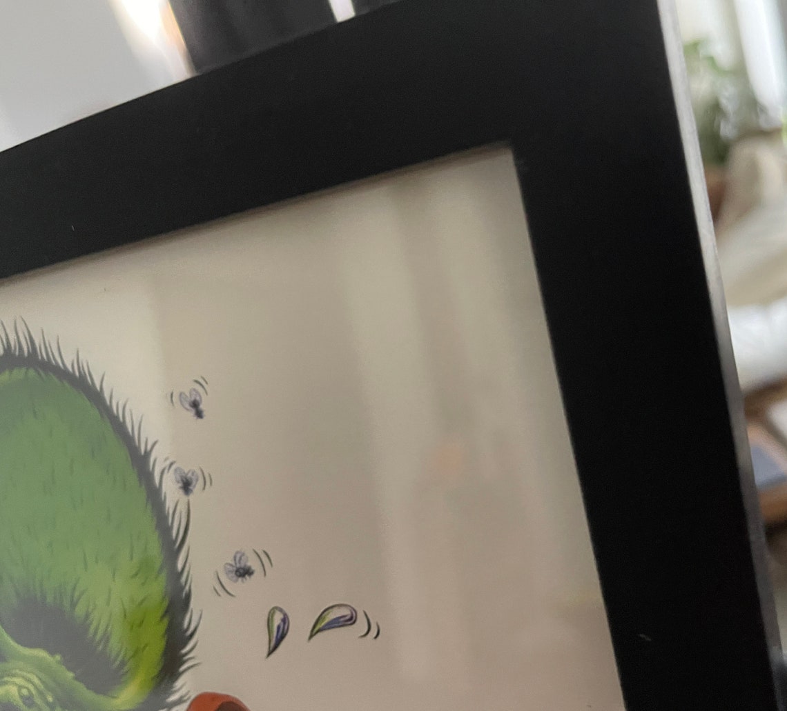 Rat Fink Wall Art for Ed Big Daddy Roth (archival Print-fancy Framed in ...