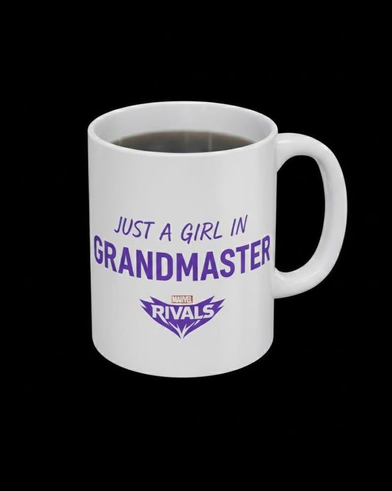 Marvel Rivals Girl Gamer Grandmaster Mug | Ceramic 11oz - Etsy