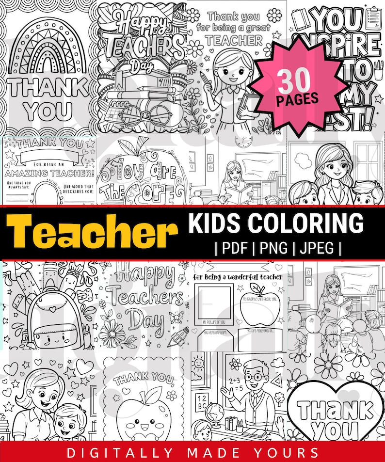 10000+ Boho Teacher Sublimation Pngs Bundle - Staff Games - Coloing ...