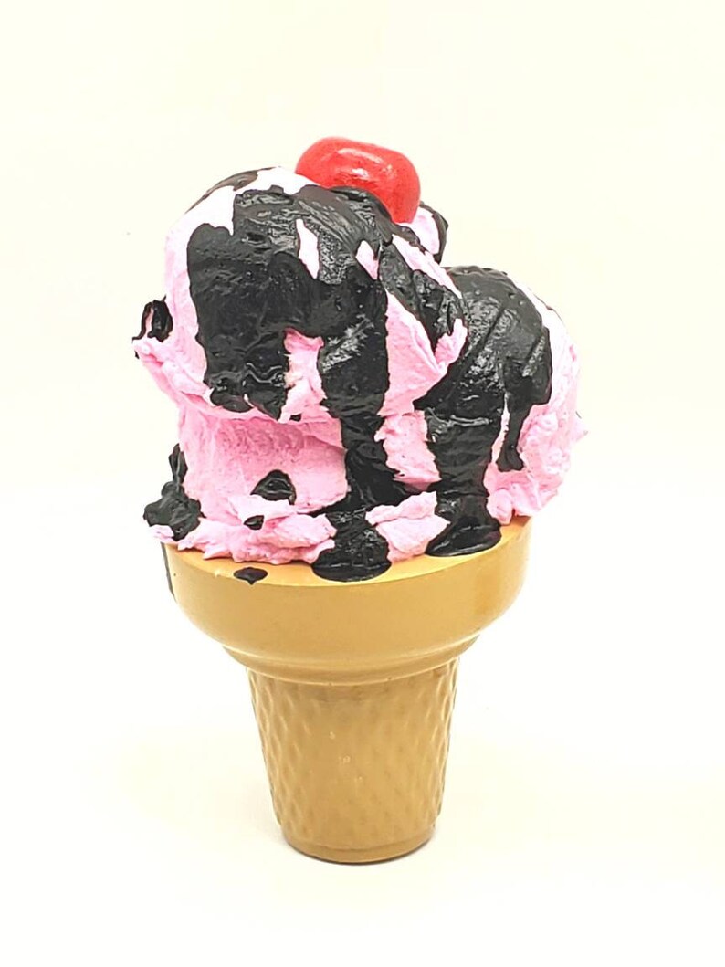 Fake Ice Cream Cone Fake Ice Cream Ice Cream Tray Decor - Etsy