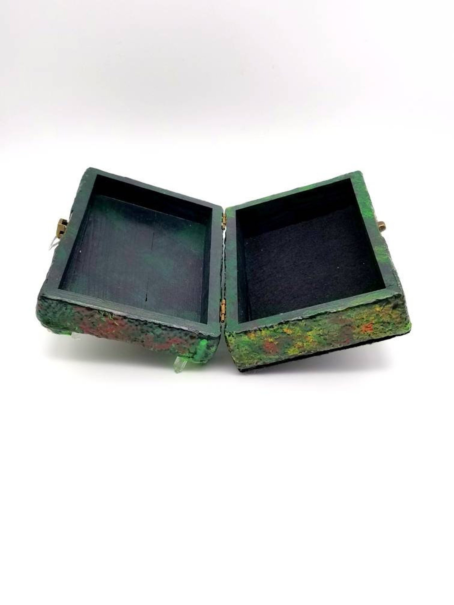 Dragon Eye Trinket Box Dragon Art Quartz Crystals Ooak | Etsy