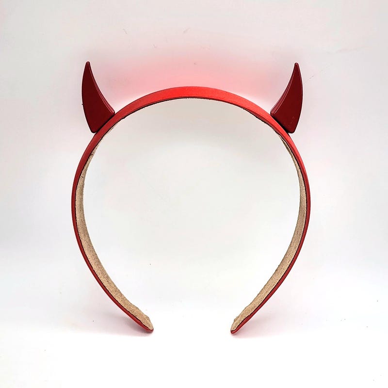 Devil Horns Headband - Etsy