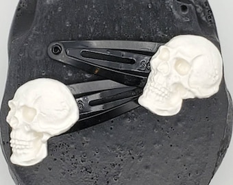 Skull Hair Clips | Etsy