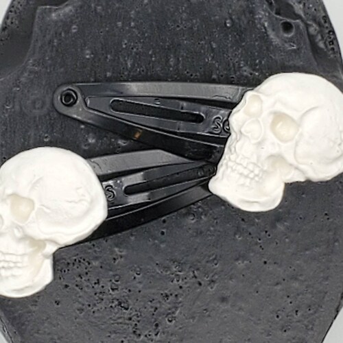 Halloween Hair Clip Ghost Hair Clip Bat Hair Clip Resin | Etsy