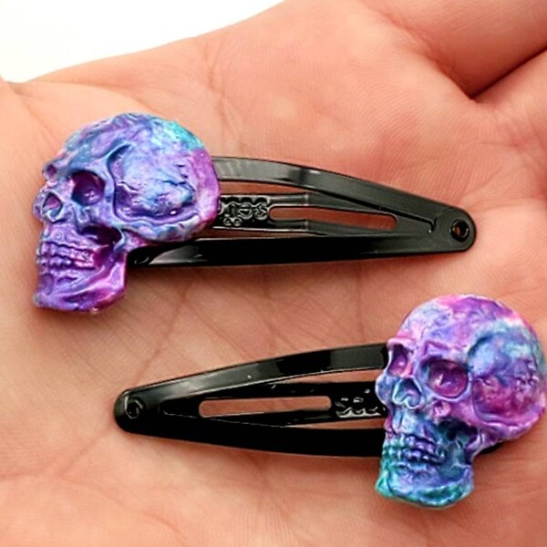 Skull Hair Accessory - Etsy