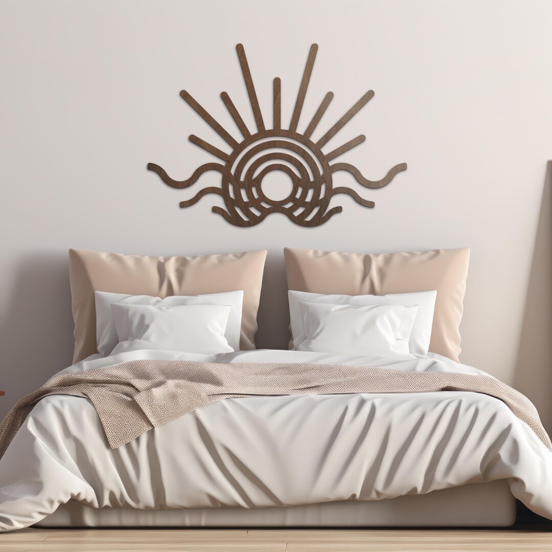 Wooden Sunset Wall Decor, Wooden Sunset Wall Art, Sunset Wood Decor ...