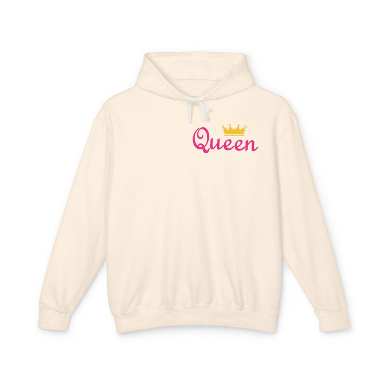 Racing Helmet Queen Hoodie | Queen Script Chest and Back Graphic - Etsy