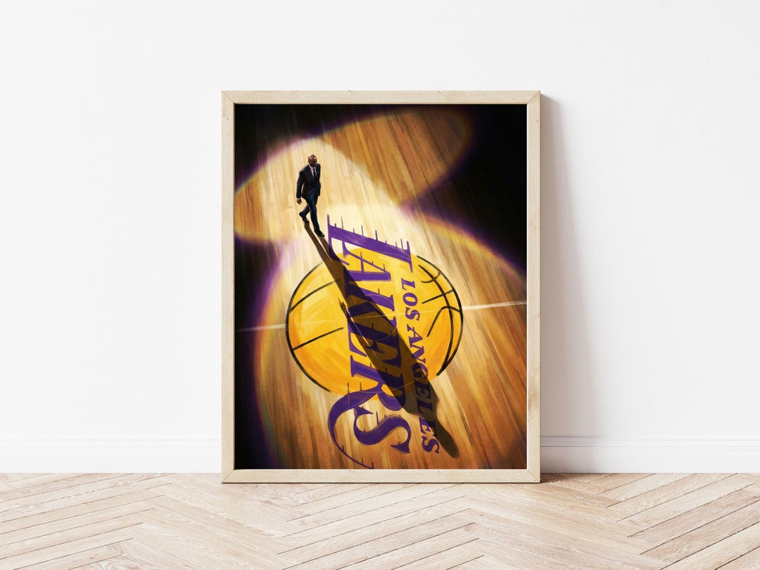 Kobe Inspired Basketball Wall Art, Sports Icon Poster - Etsy