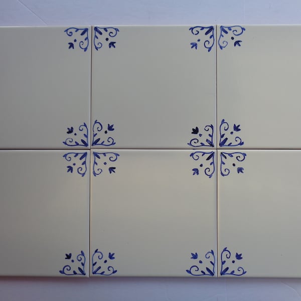 Blue and White Delft Tiles - Etsy