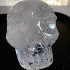 Clear Quartz Crystal Skull - Etsy