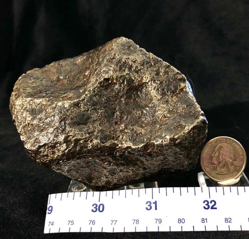 Large Meteorite From Campo Del Cielo Argentina 1430 Grams - Etsy