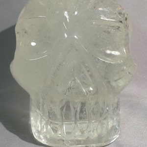 Clear Quartz Crystal Skull - Etsy