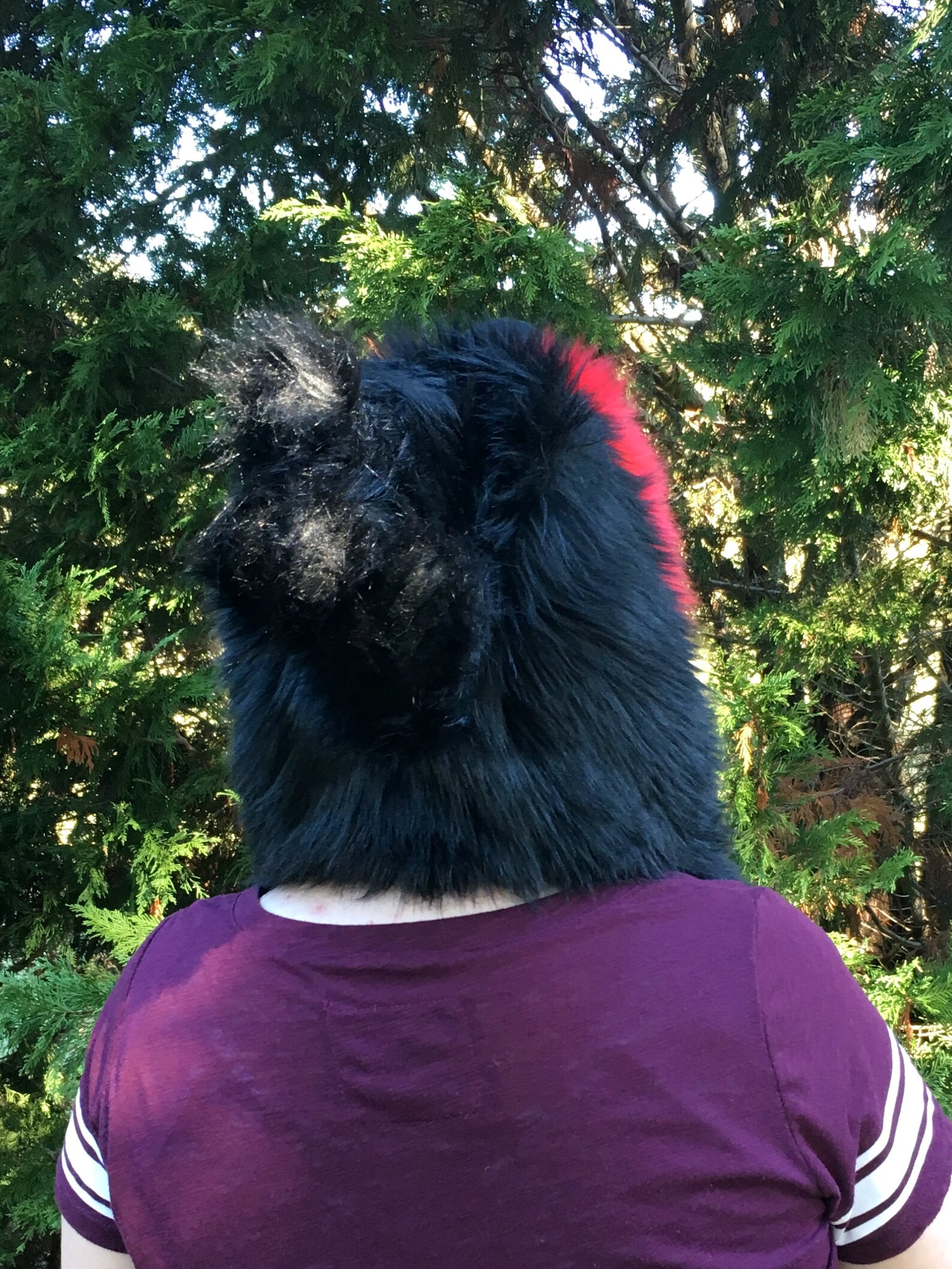 Black Palm Cockatoo Scoodie Parrot Hood Parrot Costume - Etsy