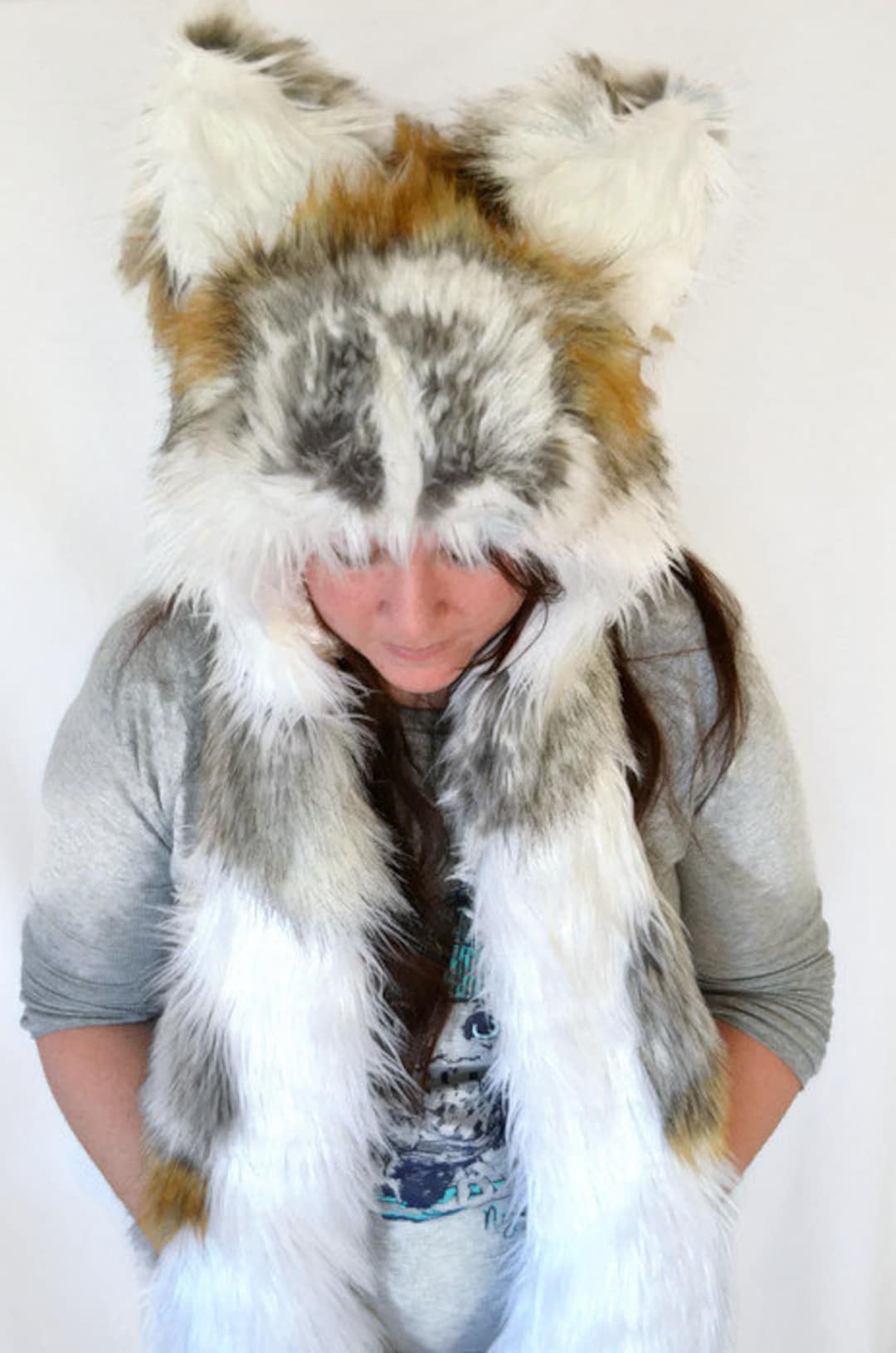 Custom Husky Scoodie Hood Husky Hat - Etsy