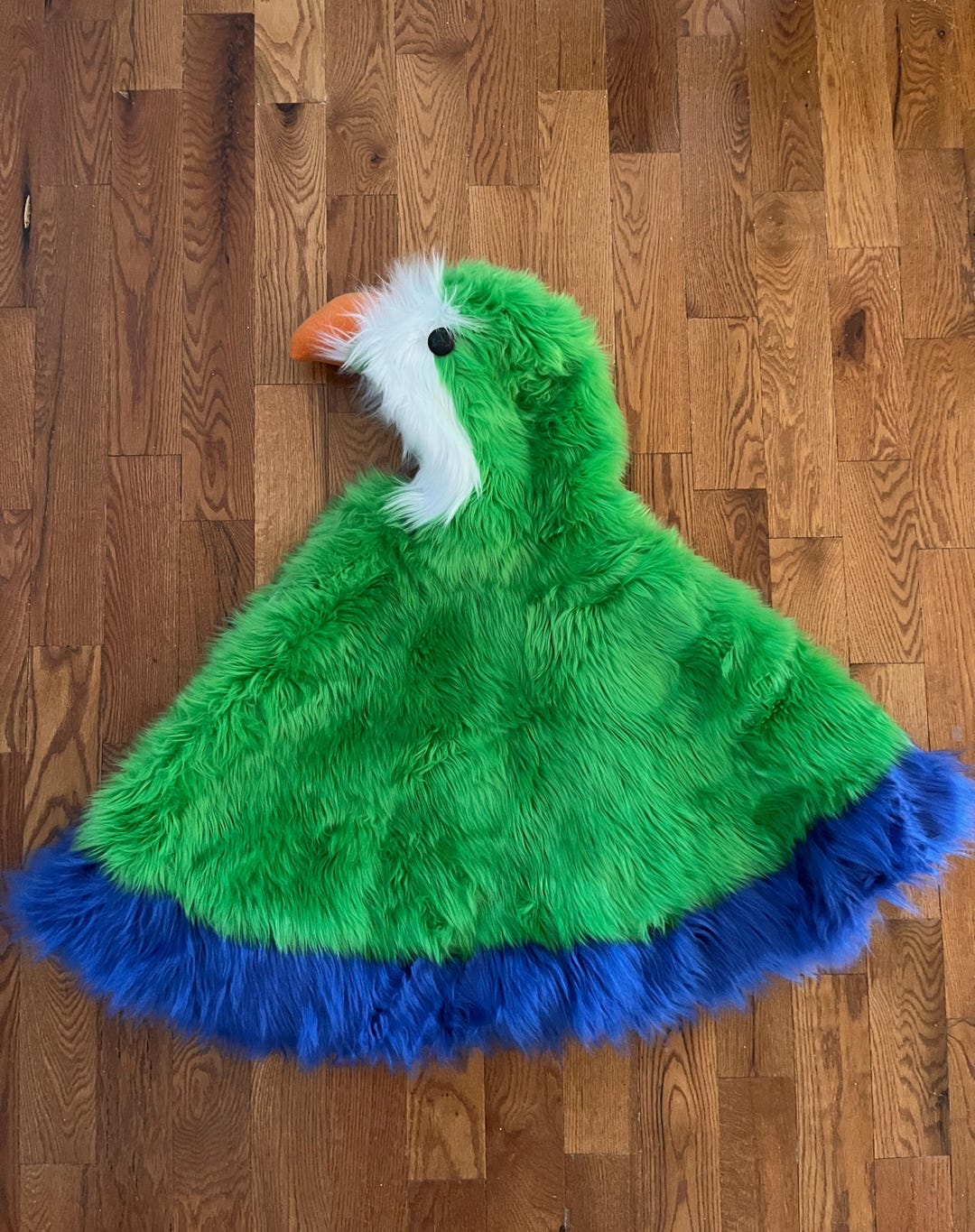 Quaker Parrot Hooded Cape | Parrot Costume | Bird Costume - Etsy