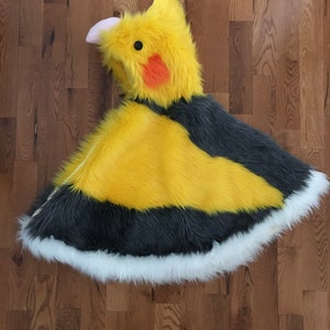 Cockatiel Hooded Cape | Cockatiel Costume | Parrot Costume - Etsy